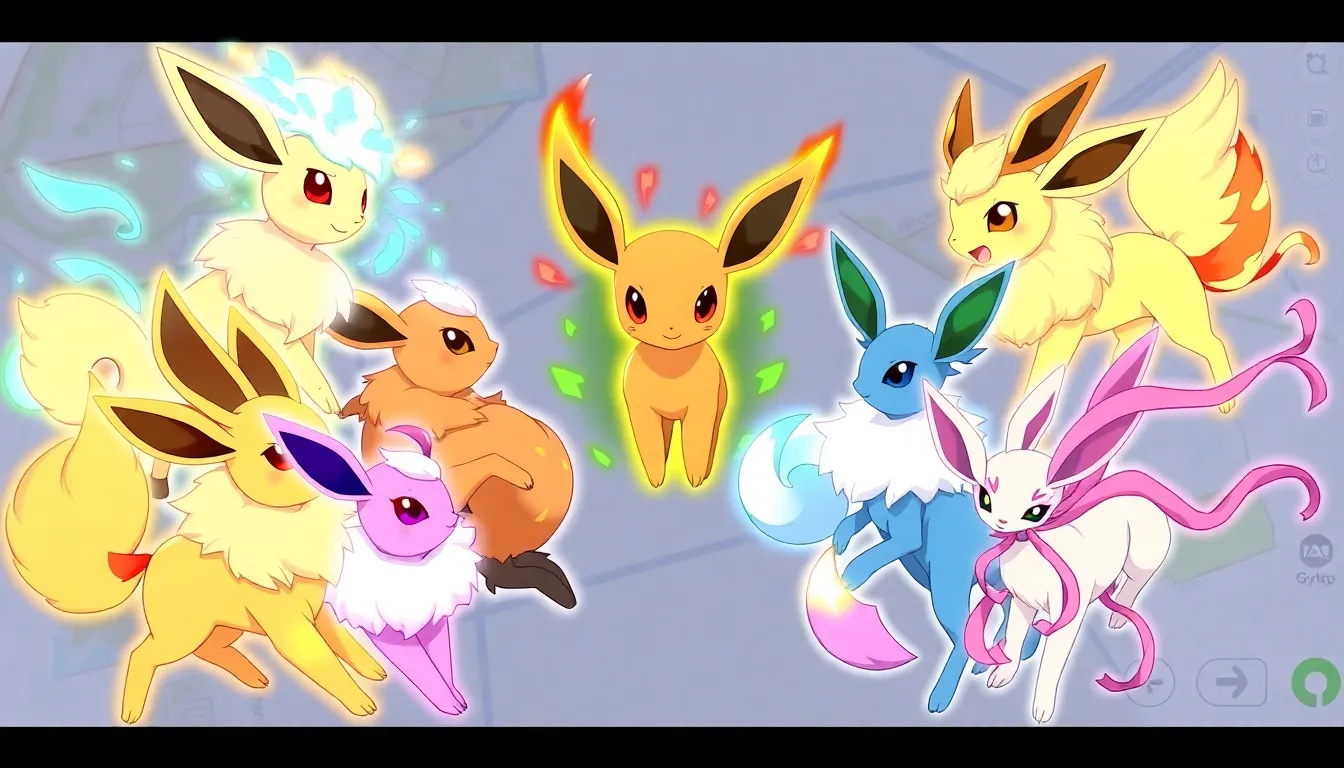 Unlock All Eevee Evolutions: Nickname Tricks & Battle Strategies ...
