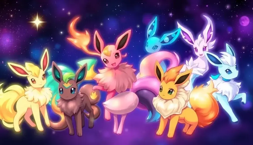 Shiny Eevee Evolutions Pokémon GO: Complete Names & Ranking Guide ...